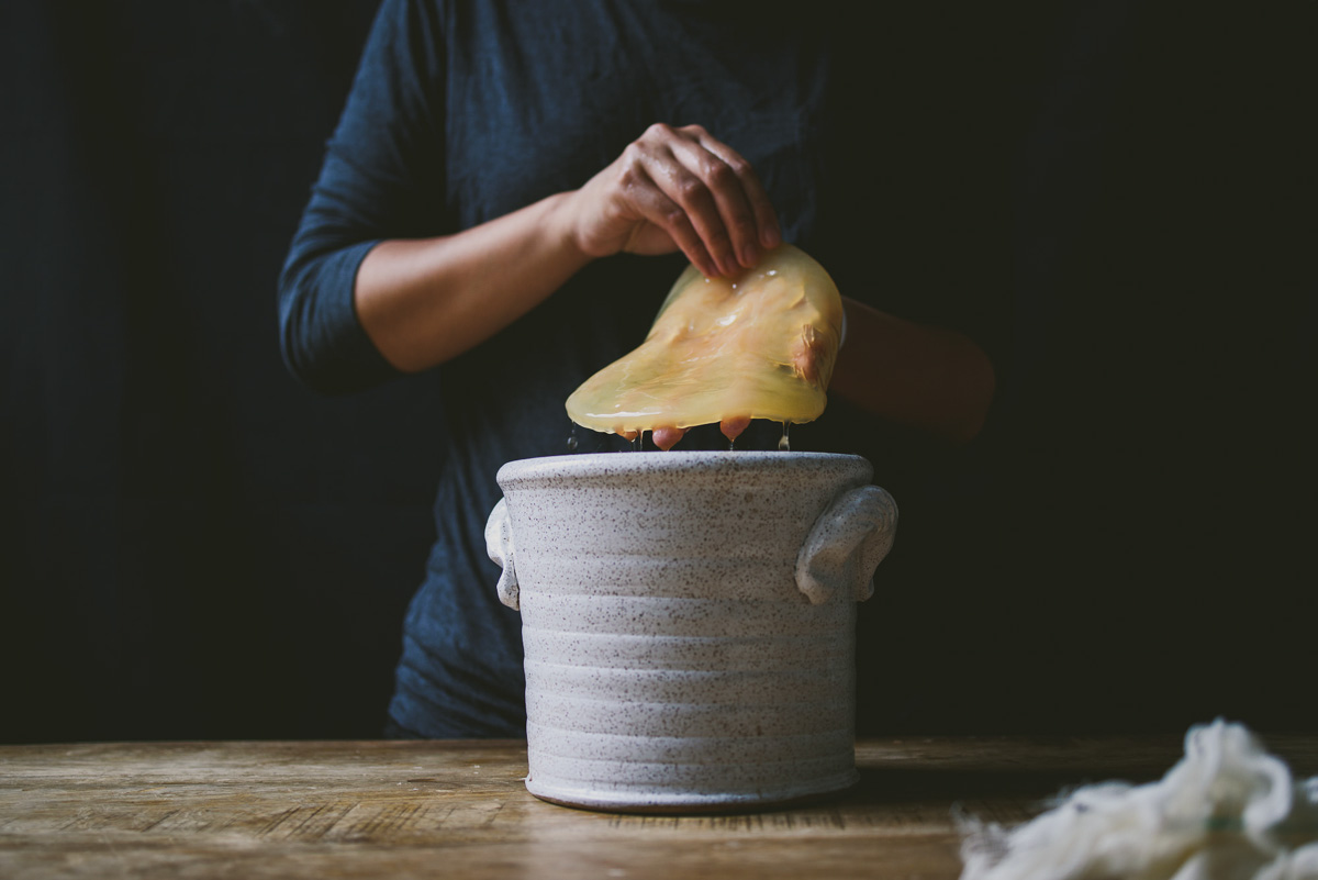 Blackberry Lavender Kombucha Float - lifeandthyme