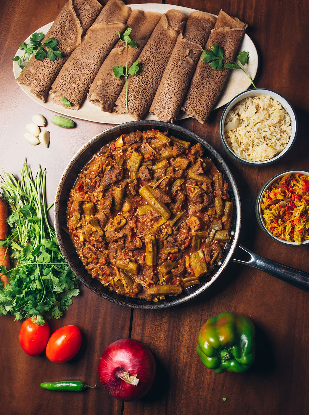 Bamia Okra Stew Life And Thyme